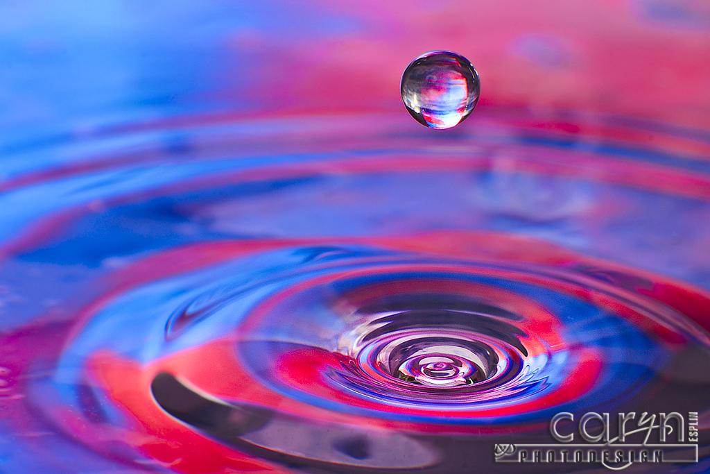 Water Drops: 7 Fascinating Stages | Caryn Esplin | Fine Art Photography