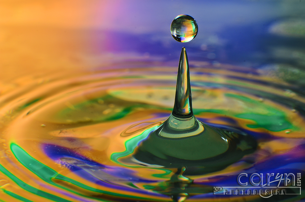 Water drops: Stages 4 & 5 – HooDoo and Sphere | Caryn Esplin | Fine Art ...